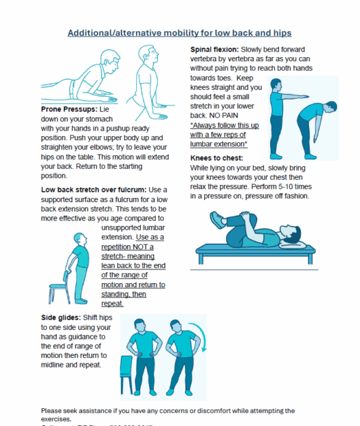 Mobility Routines – GE Wellwithin
